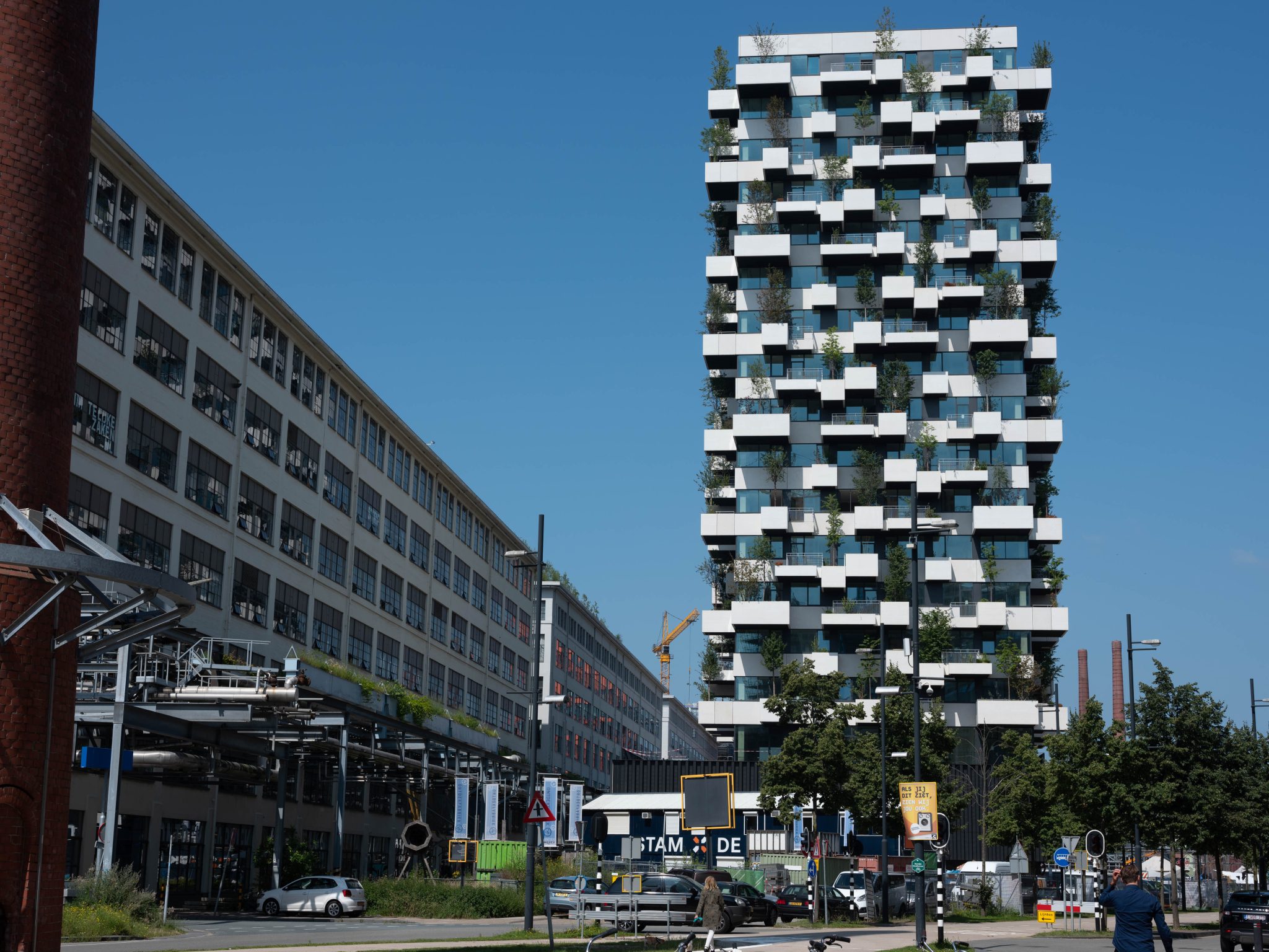 Trudo toren 'verticaal bos' Eindhoven - BVB Landscaping