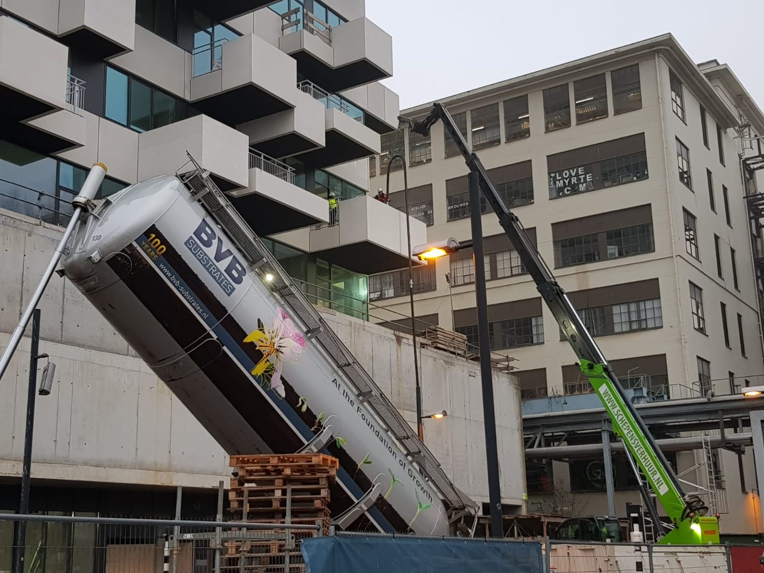 Trudo toren 'verticaal bos' Eindhoven - BVB Landscaping