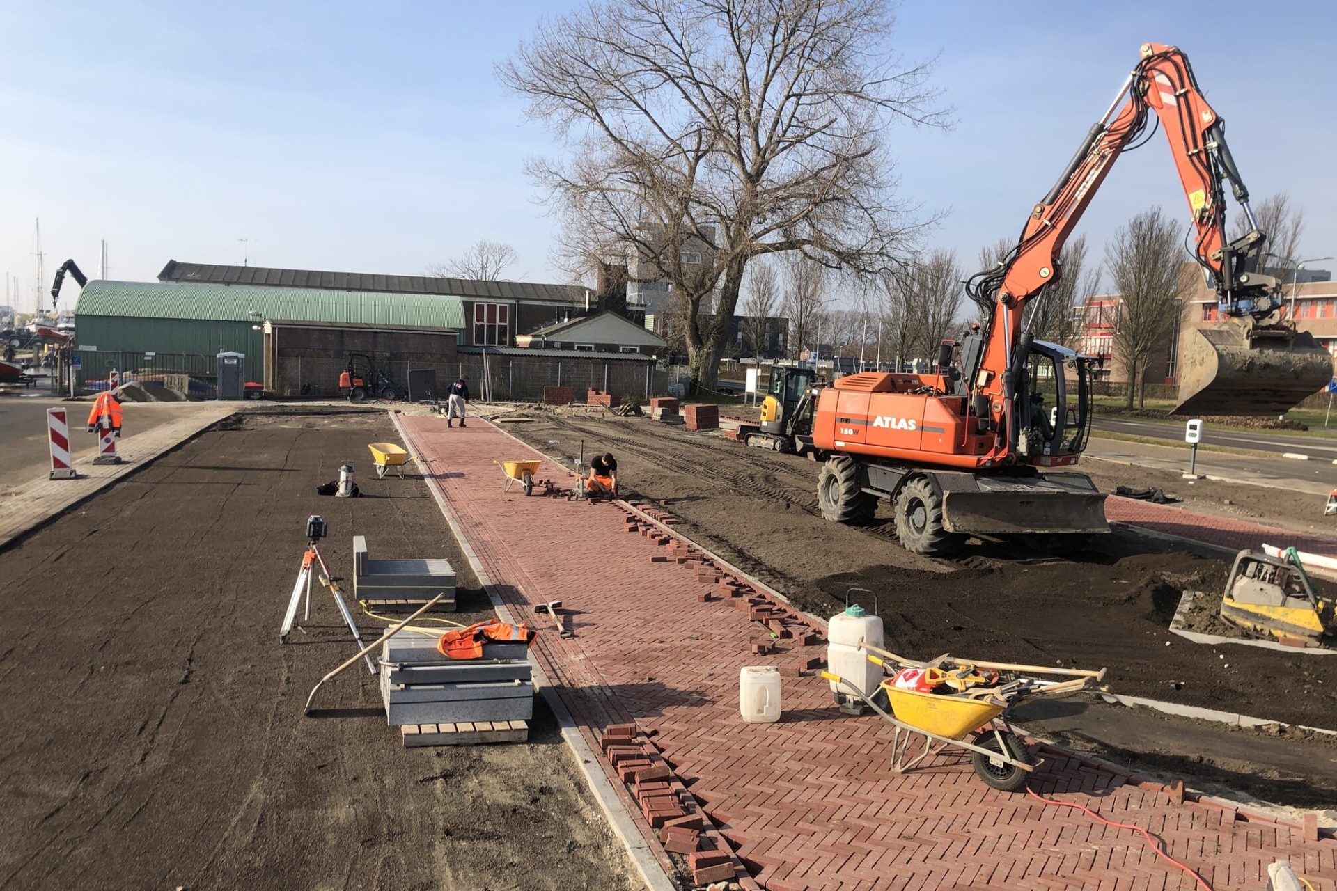Groene parkeerplaats Vlissingen - BVB Landscaping
