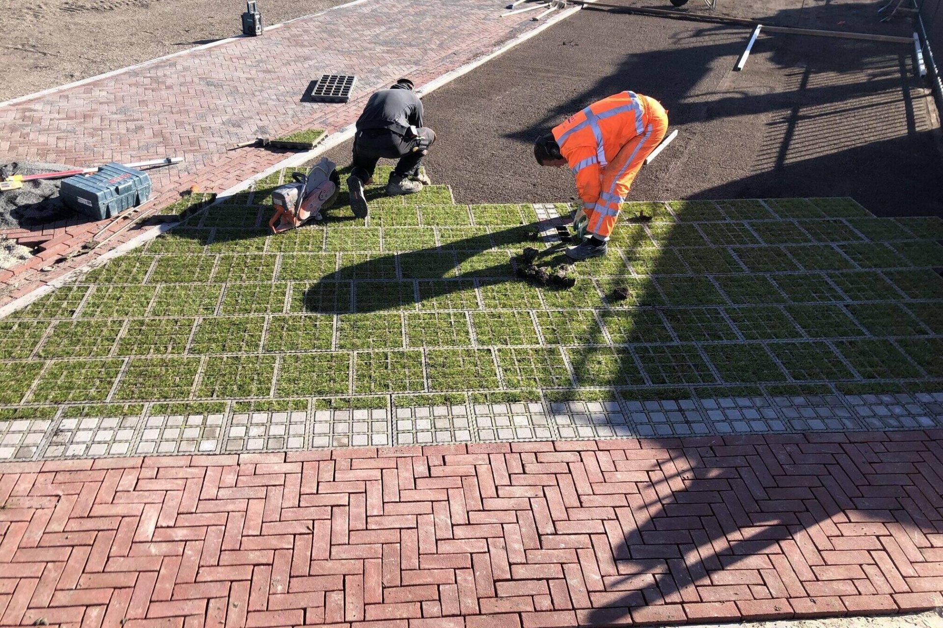 Groene parkeerplaats Vlissingen - BVB Landscaping