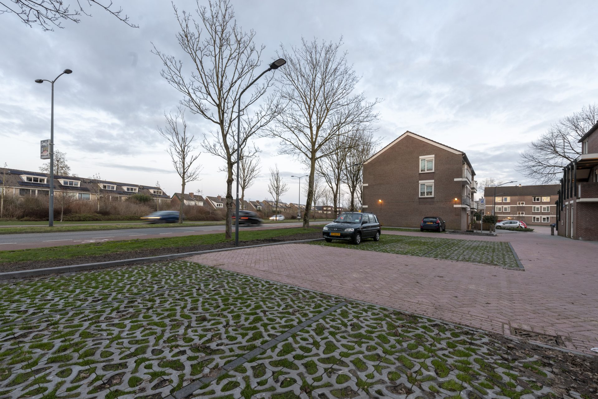 Grasparkings woonwijk Oosterhout - BVB Landscaping