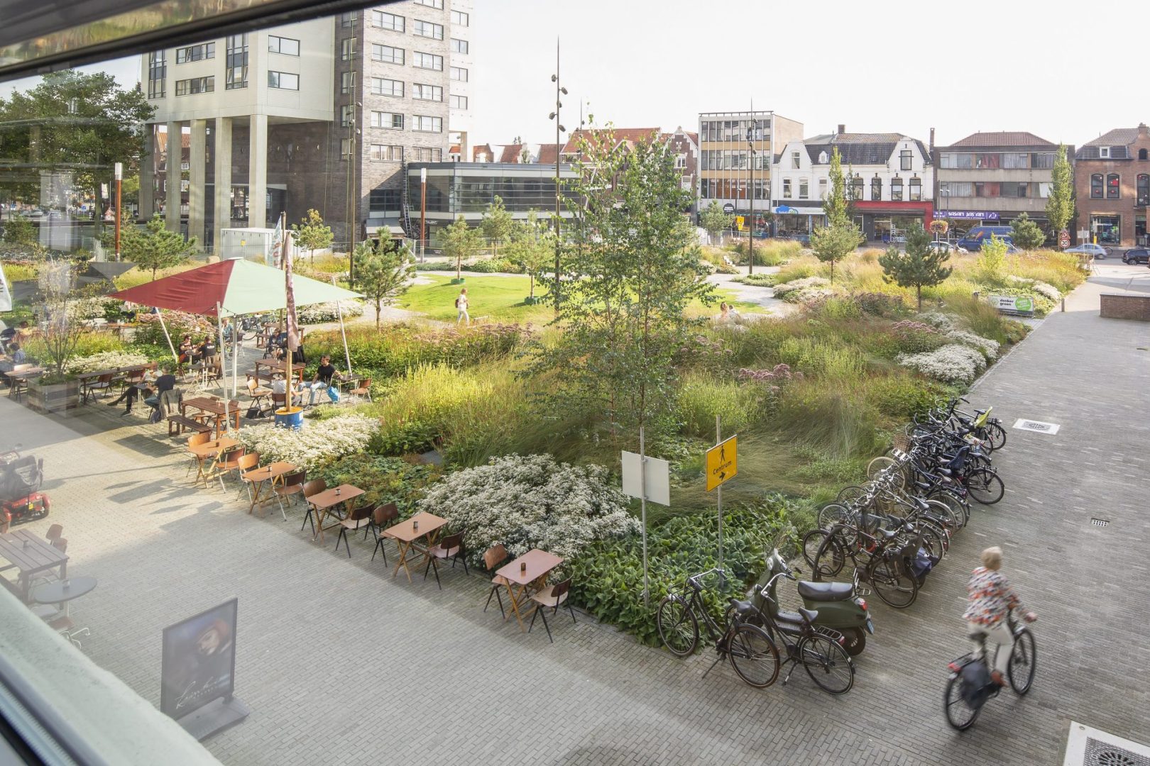 Retentiedaktuin Clausplein Eindhoven - BVB Landscaping