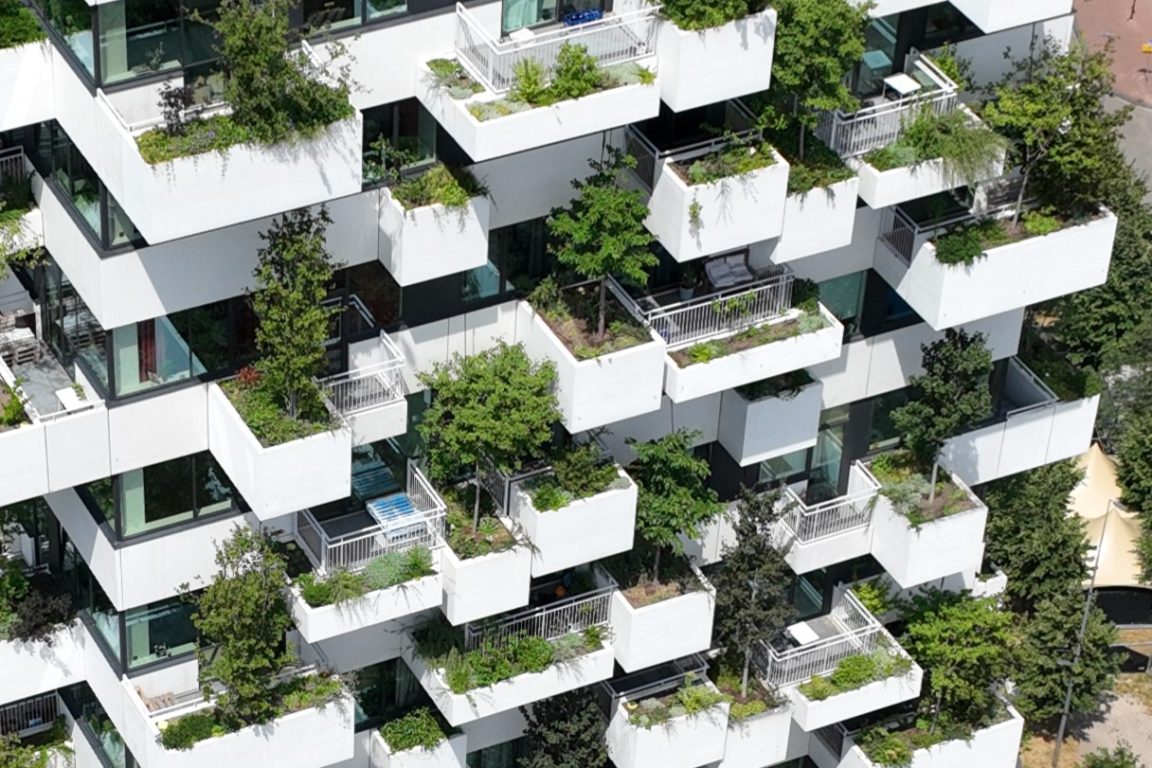 Trudo toren 'verticaal bos' Eindhoven - BVB Landscaping